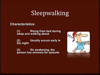 Sleep disorders | PPTX