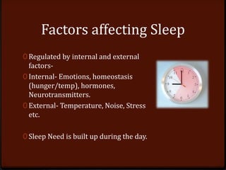 Sleep disorders | PPTX