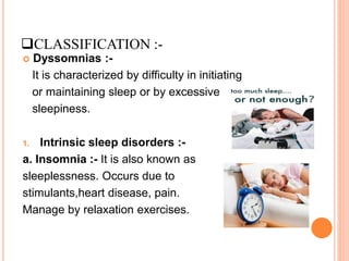 Sleep disorders | PPTX