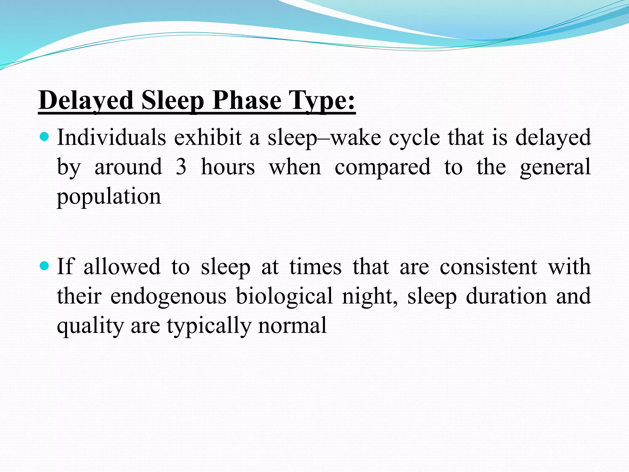 Sleep disorders | PPTX