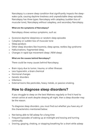 Sleep Disorders: Everything You Need to Know | PDF | Sleep Disorders | Diseases and Conditions