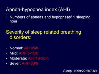 Sleep disorders | PPT