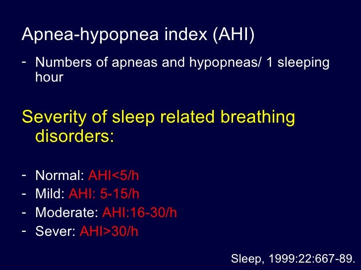 Sleep disorders