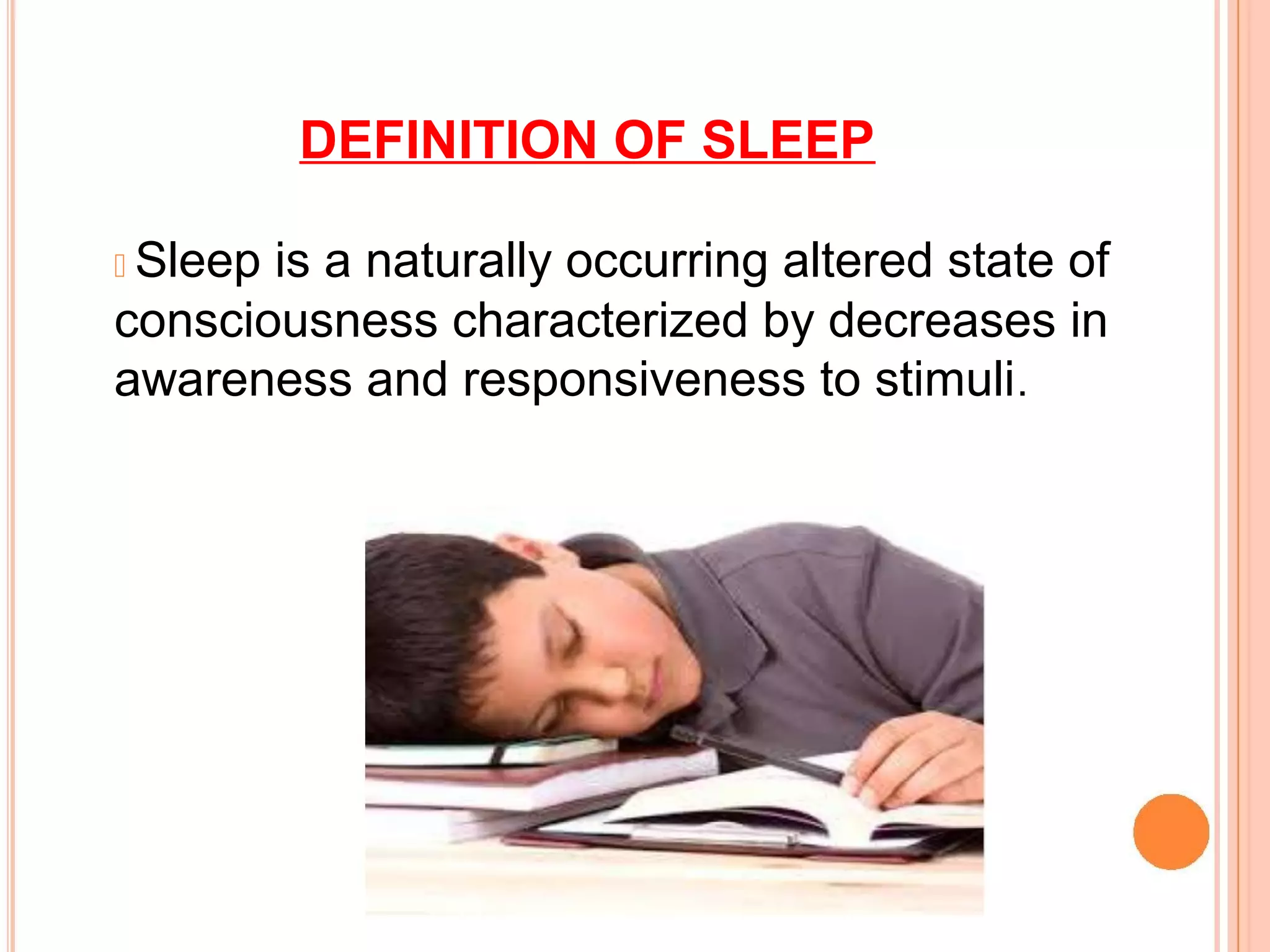 Sleep disorders [autosaved] | PPT