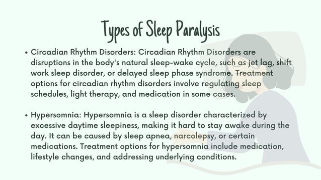 Sleep Disorders: Types, Causes and Treatment | Solh Wellness | PPT