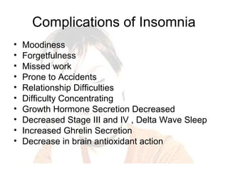 Sleep disruption | PPT