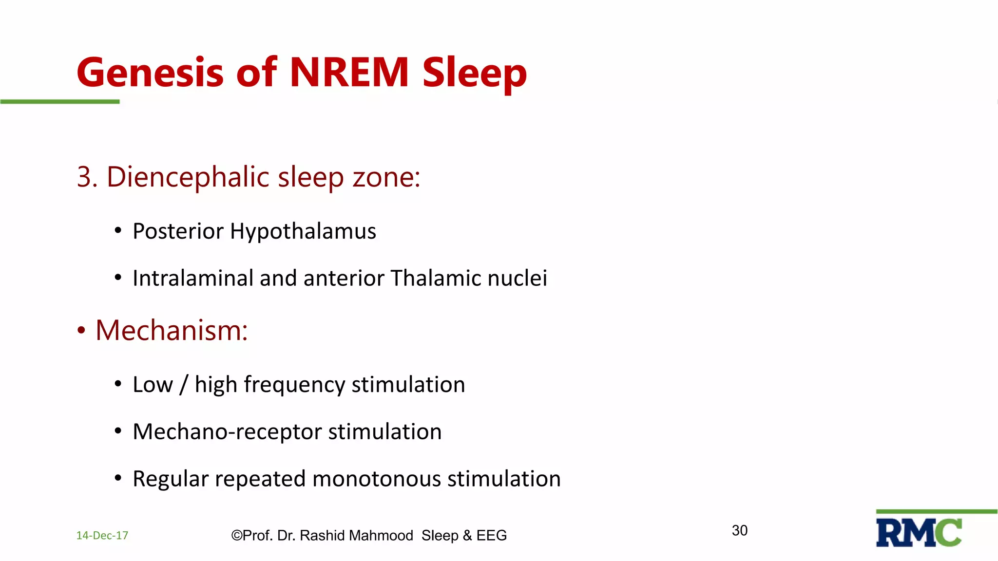 Sleep Physiology & EEG (Electroencephalogram) | PPTX