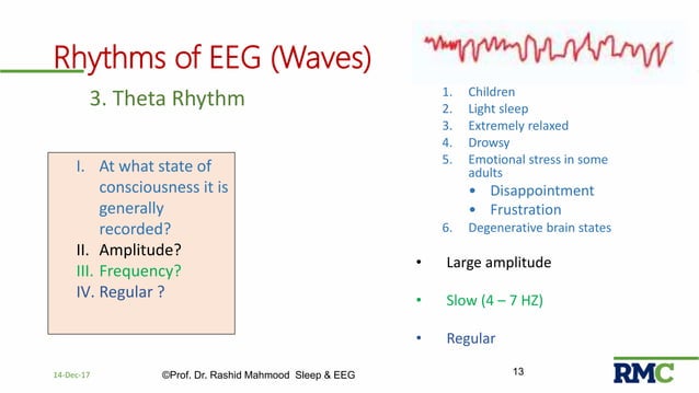 Sleep Physiology & EEG (Electroencephalogram) | PPTX | Brain and ...