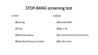 Diagnosis Of Sleep Disordered Breathing by Dr. Aditya Agrawal | PPT