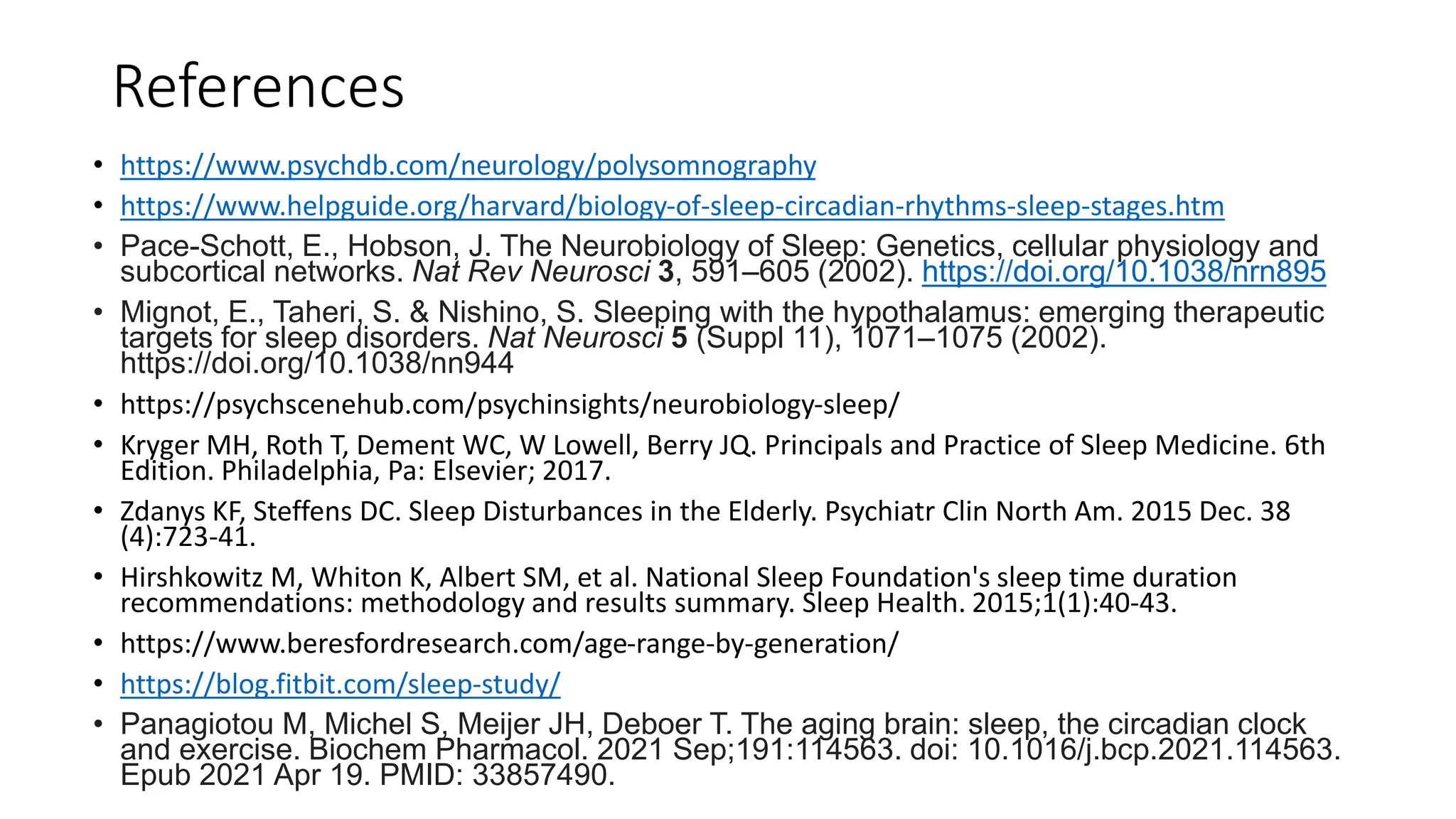 Sleep in elderly people from theory to practice.ppsx