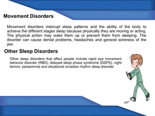 Sleeping disorder | PPT