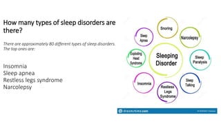 Sleeping disorders-Types and causes | PPTX