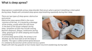 Sleeping disorders-Types and causes | PPTX