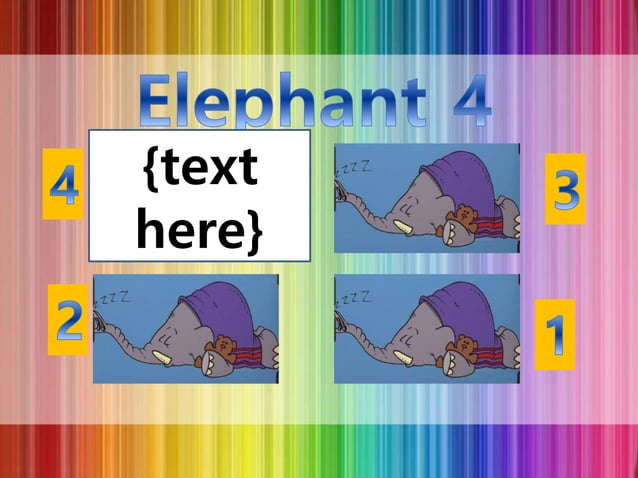 Sleeping Elephants ESL Game | PPTX