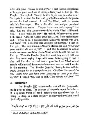 Sleeping etiquette in Islam | PDF