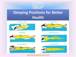 Sleeping Positions for Better Health | PPTX | Sleep Disorders ...