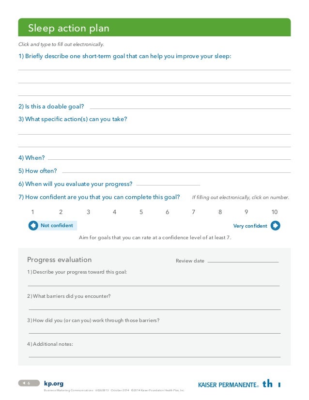 Sleep Management Workbook