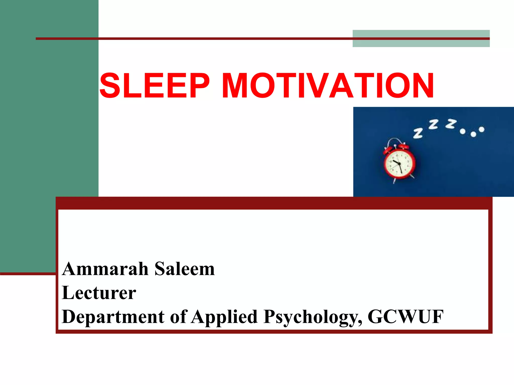 sleep motivation.pptx
