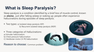 Sleep Paralysis | PPTX