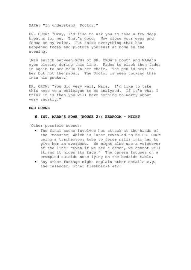 Sleep paralysis scriptv4 | PDF