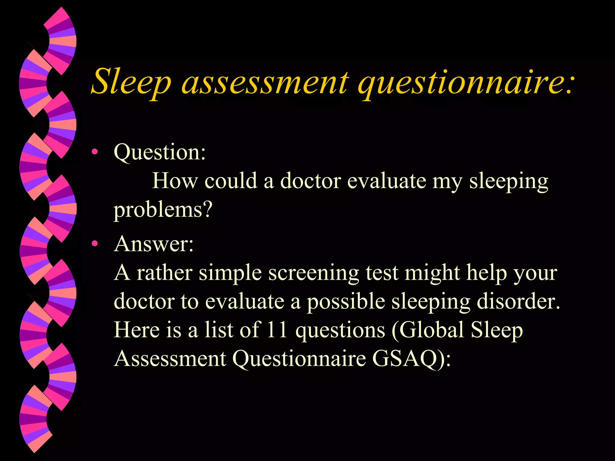 Sleep pattern disturbance copy | PPT | Sleep Disorders | Diseases and ...