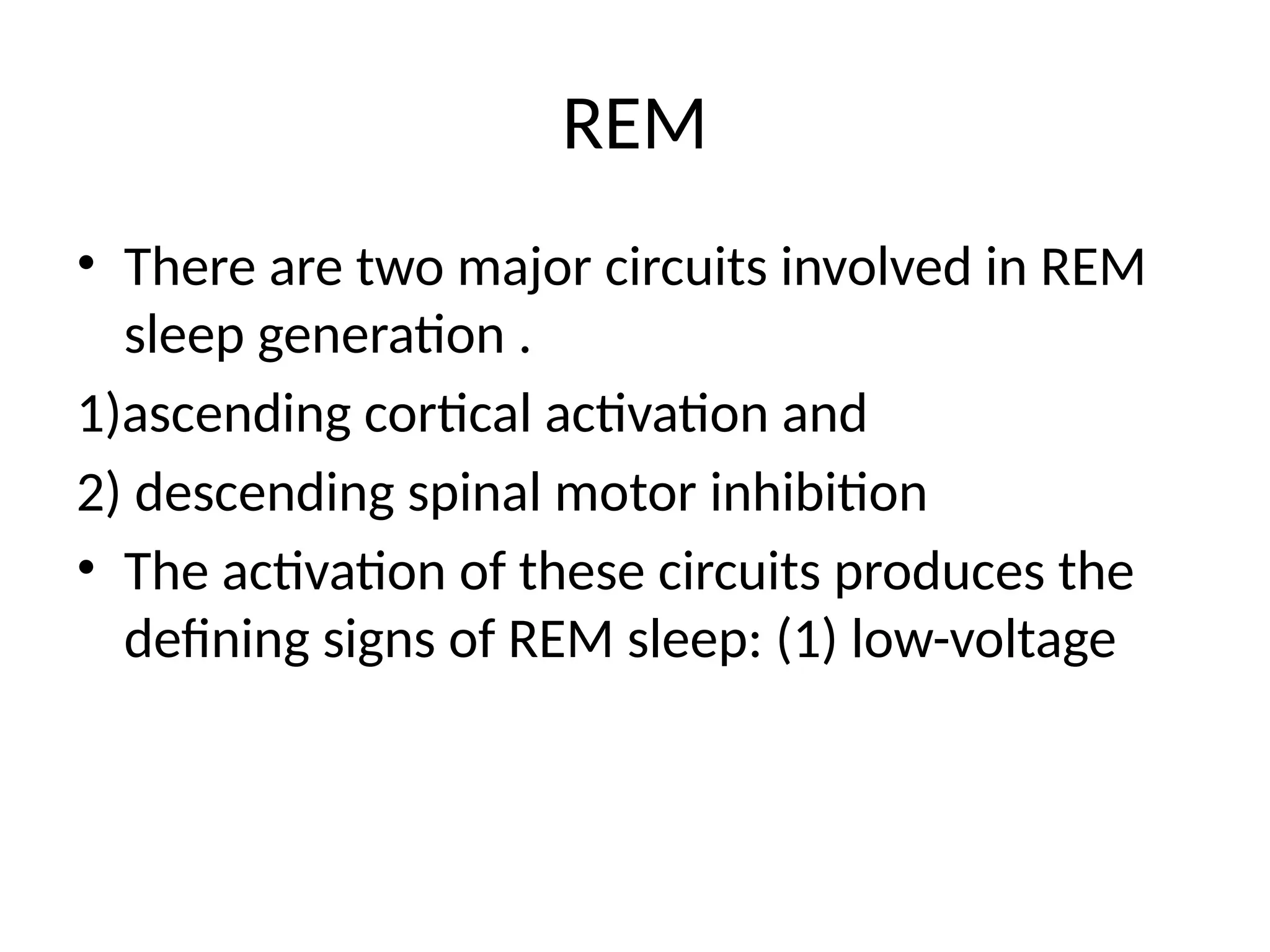 Sleep physiology and stages of sleep cycle | PPTX