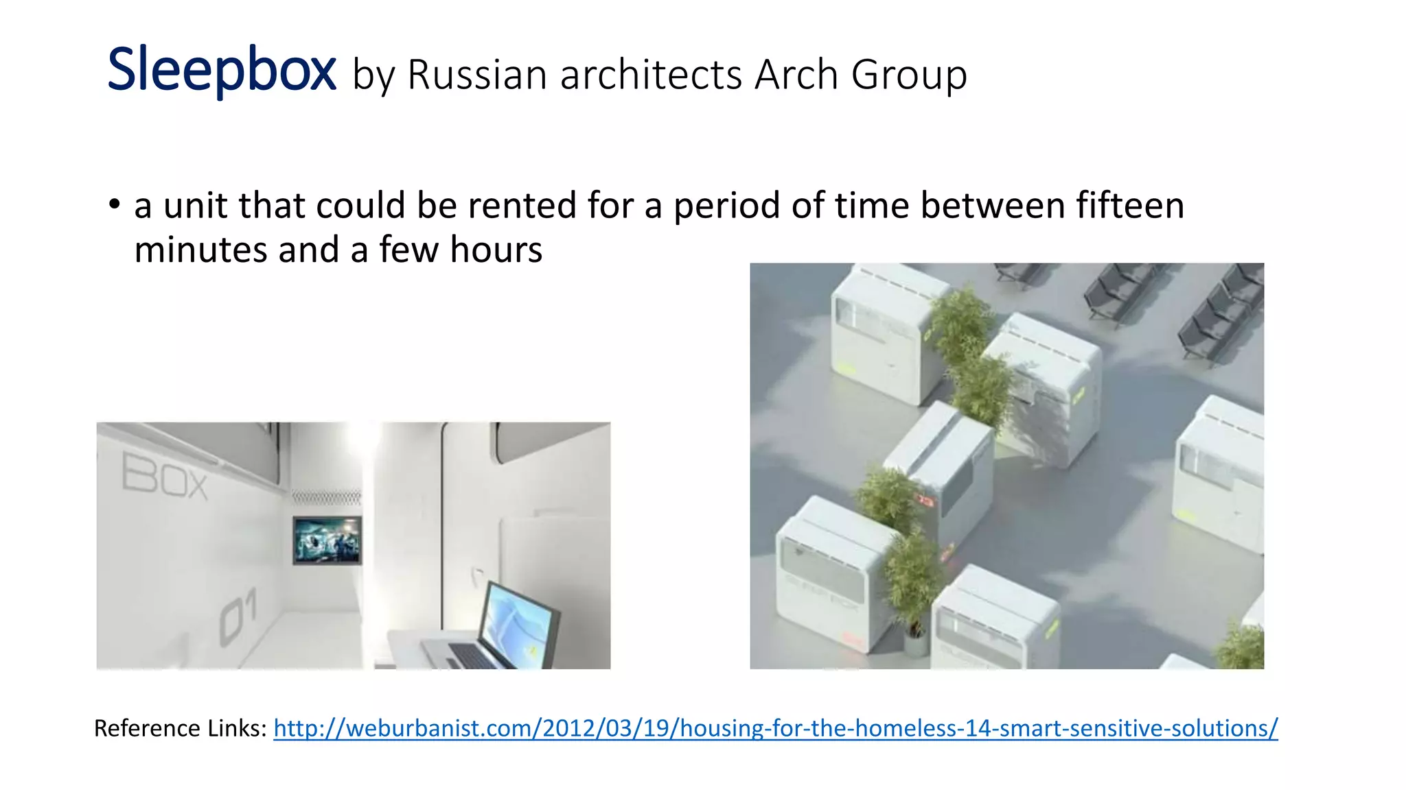 Sleep pods, capsules, and micro hotels | PPTX