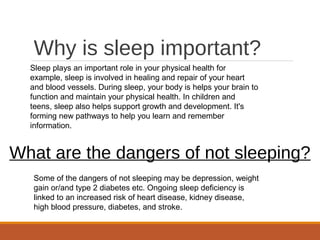 Sleep powerpoint | PPT