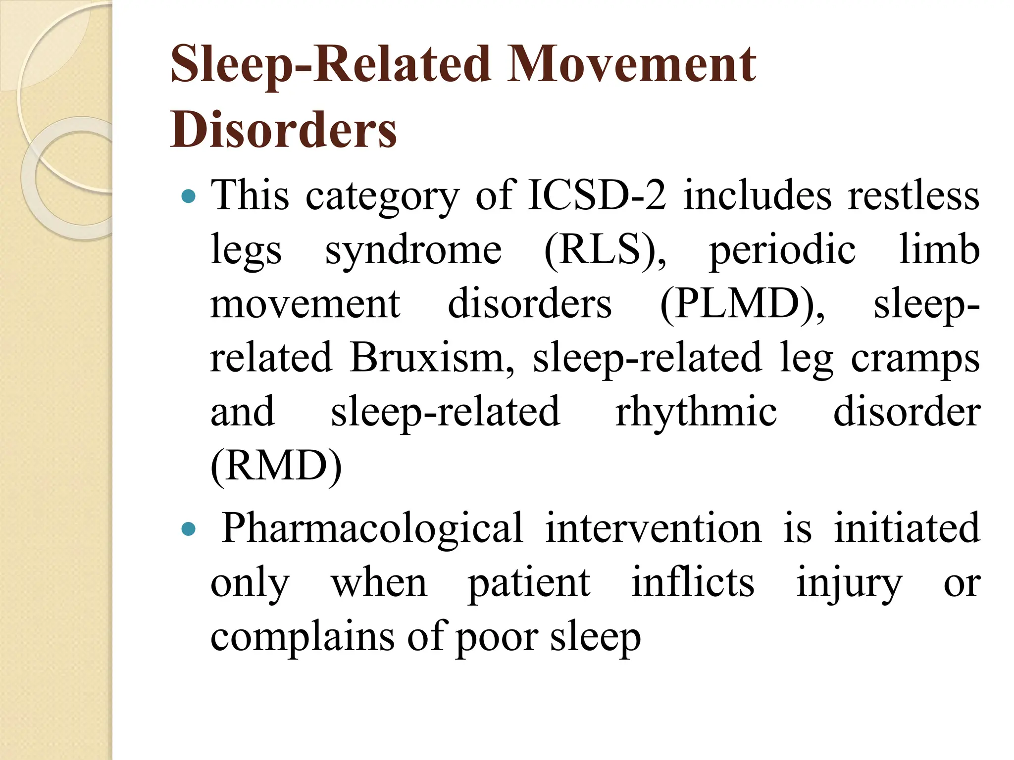 SLEEP , TYPES OF SLEEP AND ITS MANAGEMENT PPT.. | PPTX