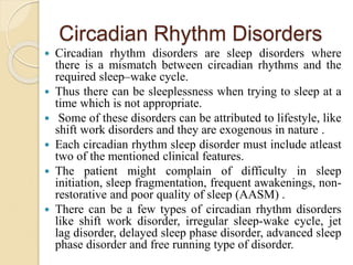 SLEEP , TYPES OF SLEEP AND ITS MANAGEMENT PPT.. | PPTX