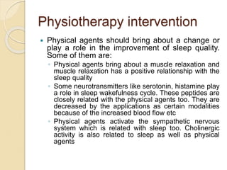 SLEEP , TYPES OF SLEEP AND ITS MANAGEMENT PPT.. | PPTX
