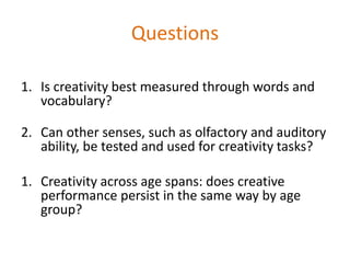 Creativity and Sleep | PPTX