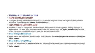 Sleep_pysilogy_types_REM_NREM_duration_Sleep center | PPTX