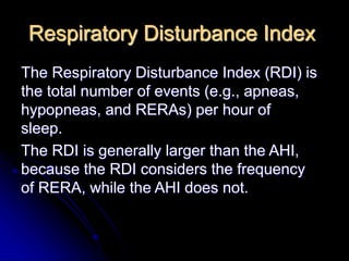 Sleep related disorders.ppt | Lung and Respiratory Health | Diseases ...