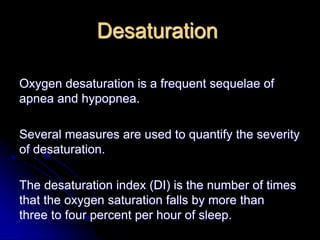 Sleep related disorders.ppt | Lung and Respiratory Health | Diseases ...