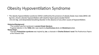sleep related hypoventilation.pptx syndrome | PPT