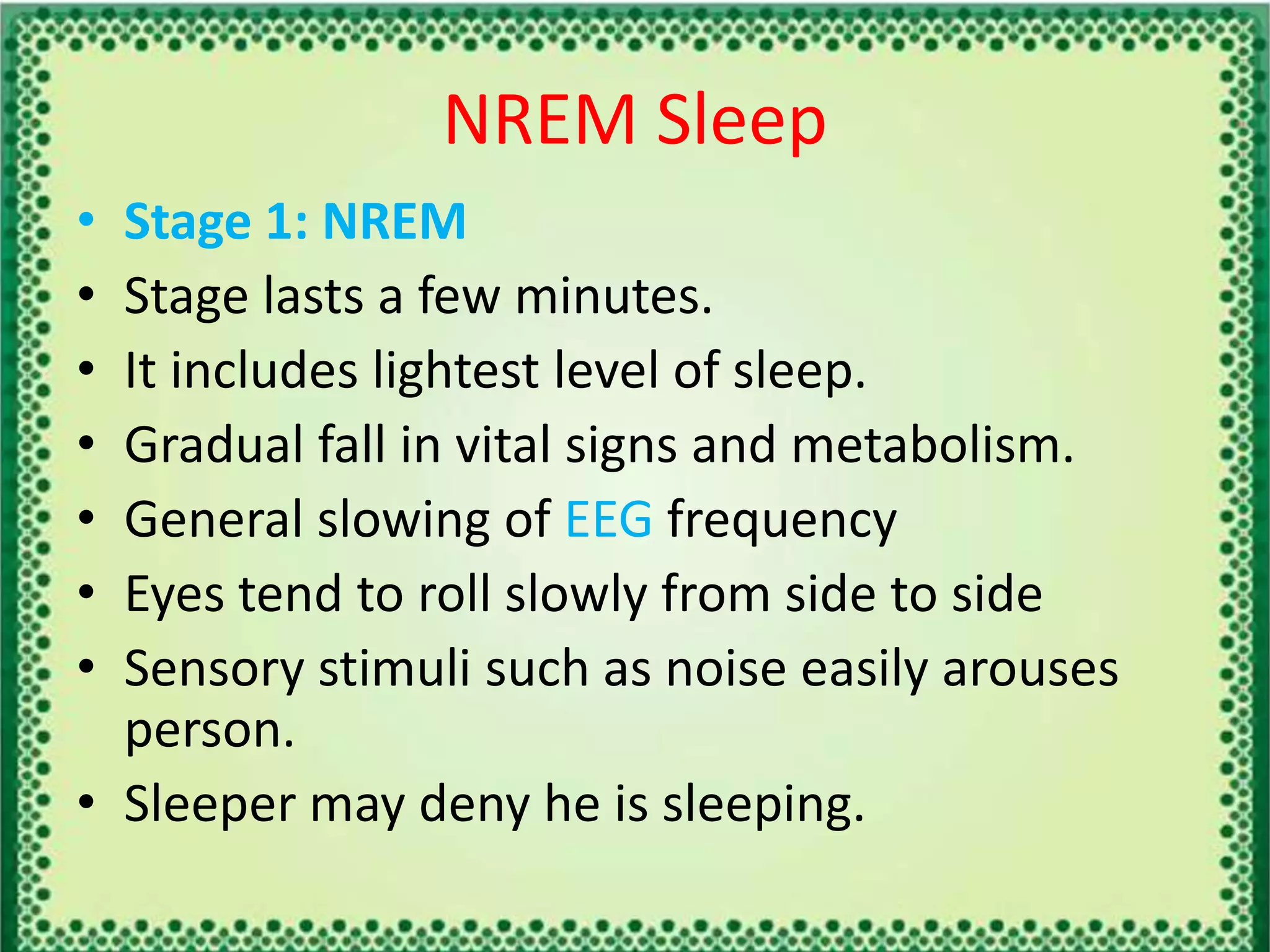 Sleep & rest | PPTX