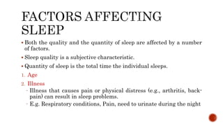 Sleep & rest | PPTX