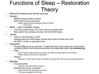 AQA A2 Psychology Unit 3 - Bio-rhythms and Sleep | PPT