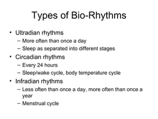 AQA A2 Psychology Unit 3 - Bio-rhythms and Sleep | PPT