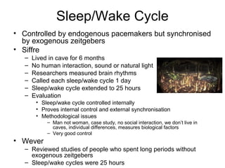 AQA A2 Psychology Unit 3 - Bio-rhythms and Sleep | PPT