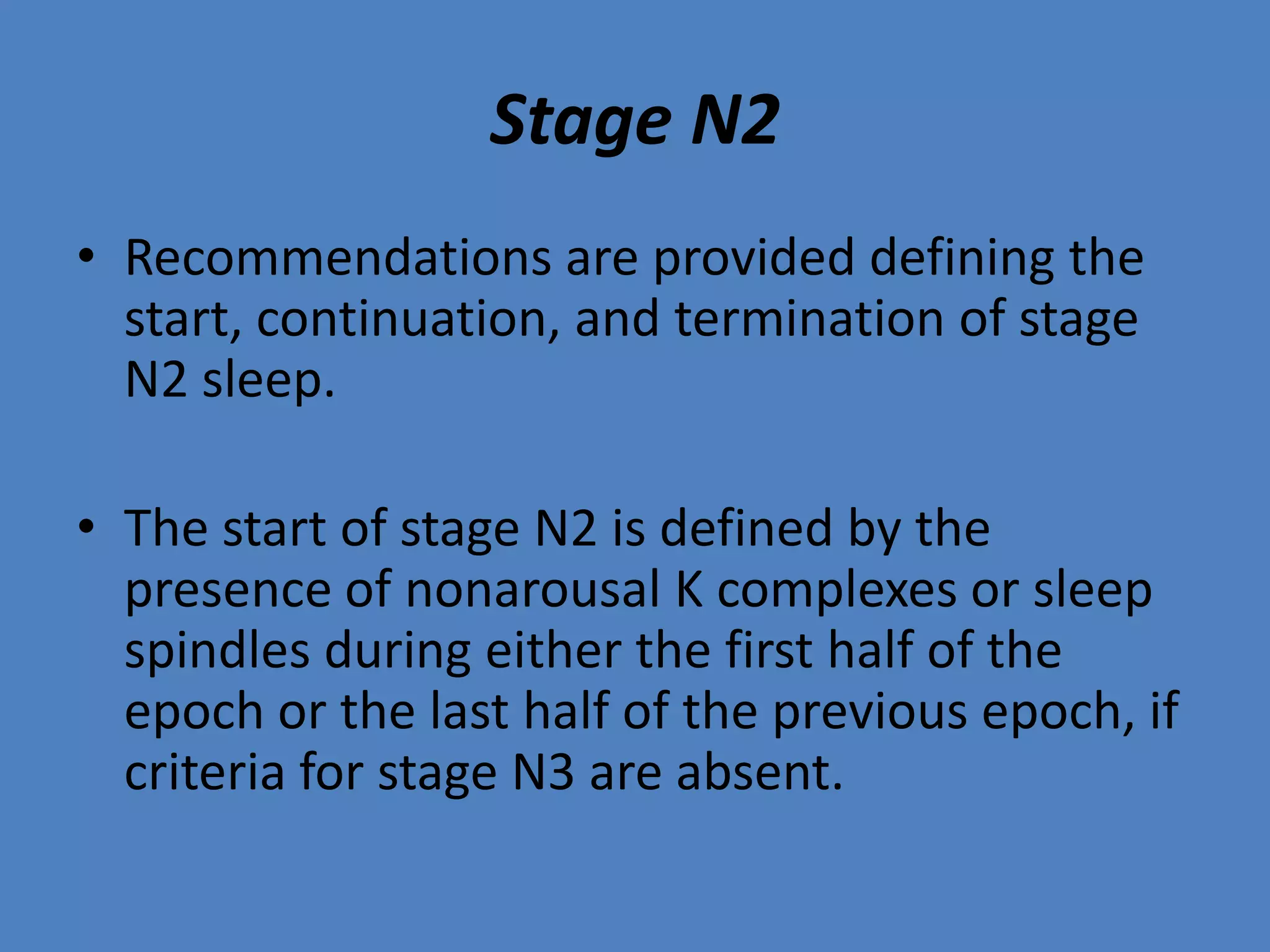 Sleep scoring guidelines santosh | PPTX