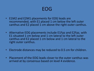 Sleep scoring guidelines santosh | PPT