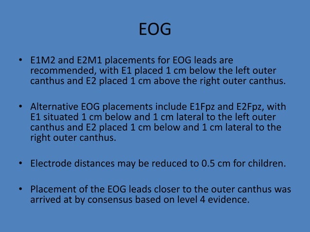 Sleep scoring guidelines santosh | PPT