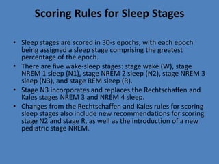 Sleep scoring guidelines santosh | PPT