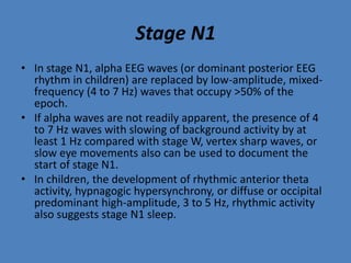 Sleep scoring guidelines santosh | PPT