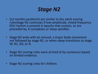 Sleep scoring guidelines santosh | PPT