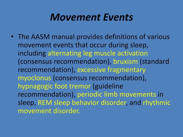 Sleep scoring guidelines santosh | PPT