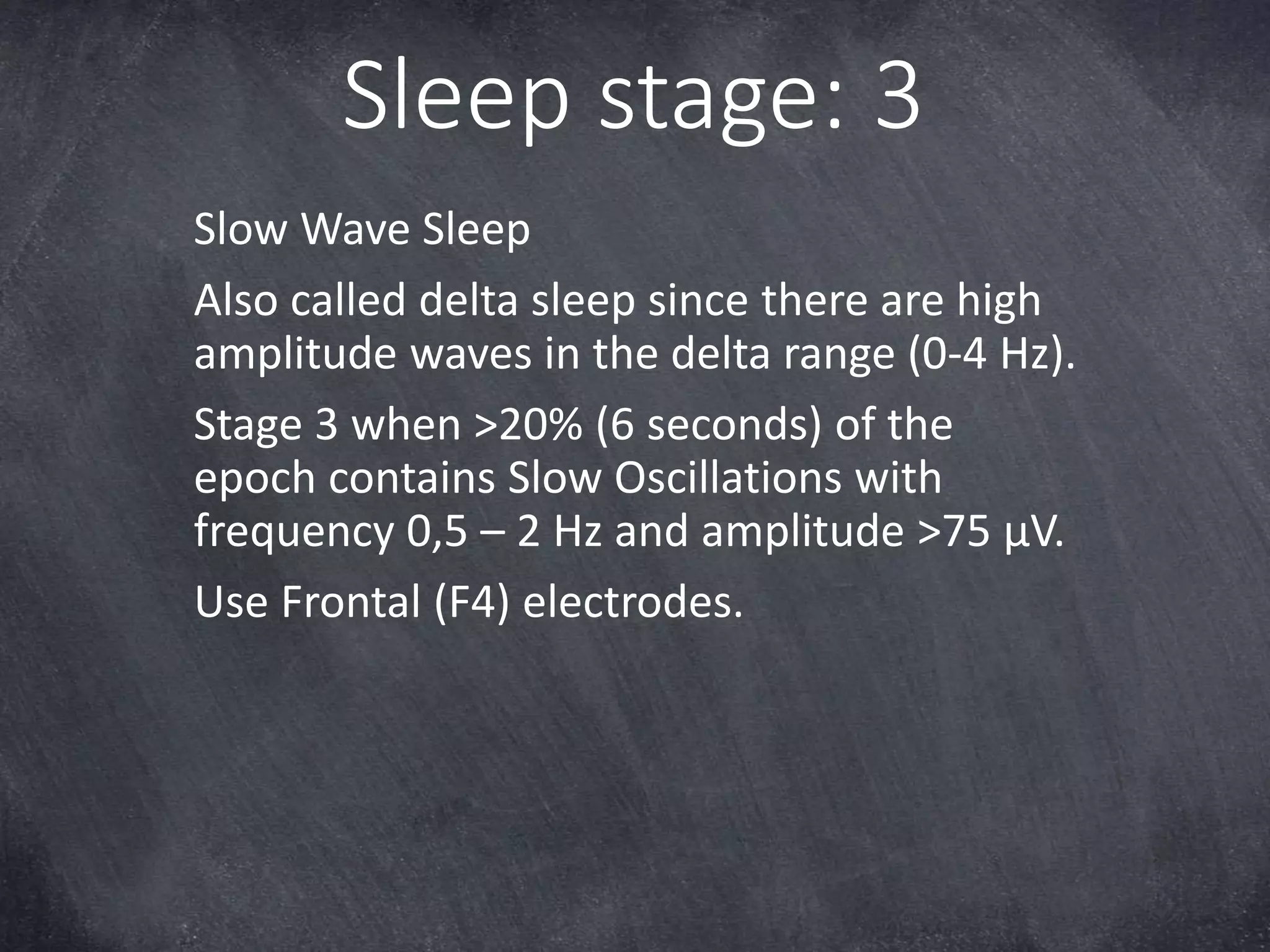 Sleep scoring using AASM | PPTX