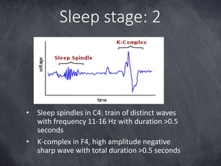 Sleep scoring using AASM | PPTX